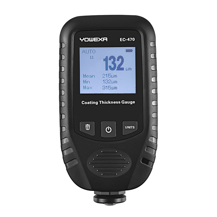 EC-470 Zero Calibration Auto Spin Screen Paint Thickness Tester Metal ...