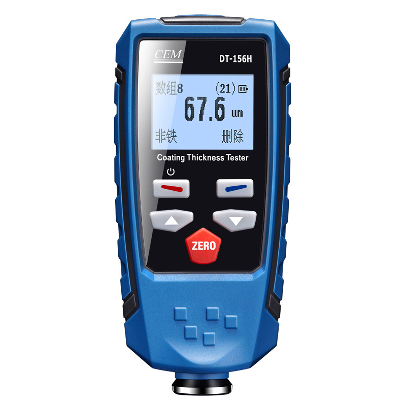 Auto Metal Thickness Gauge CEM DT-156H 1350um Micrometer Digital Car ...